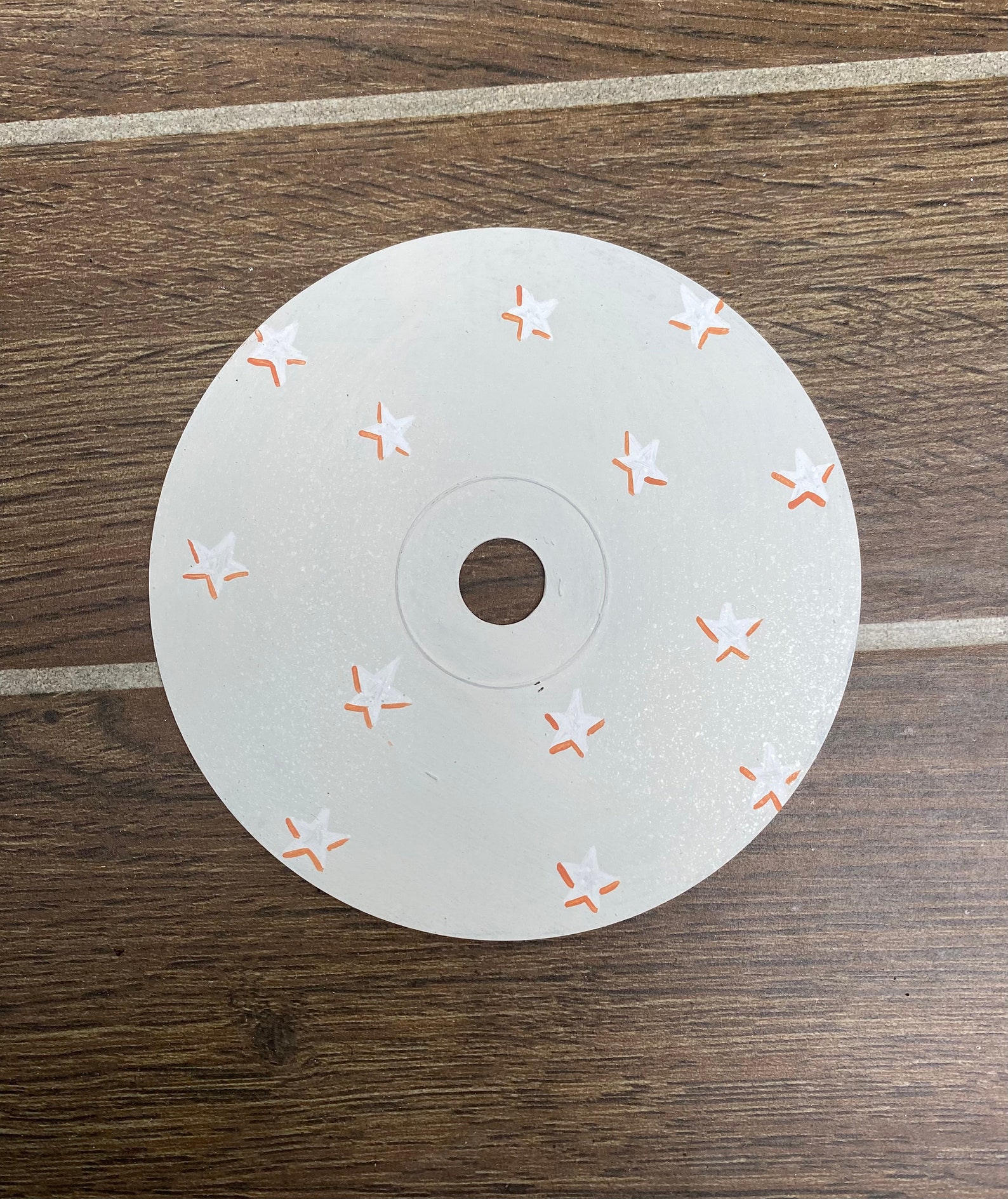 Decorative Cds; Hand Painted Set of 3 Minimalist Aesthetic Cds - Etsy