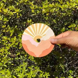 4 Pack Painted Cds for Room Decor | Handpainted | Boho Aesthetic ...