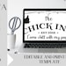 Coop Sign 'the Chick Inn' Sign Template Bundle - Editable Canva, Cricut ...