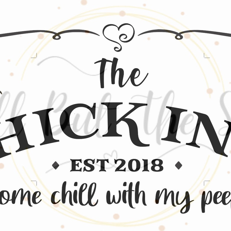 The Chick Inn Svg - Etsy