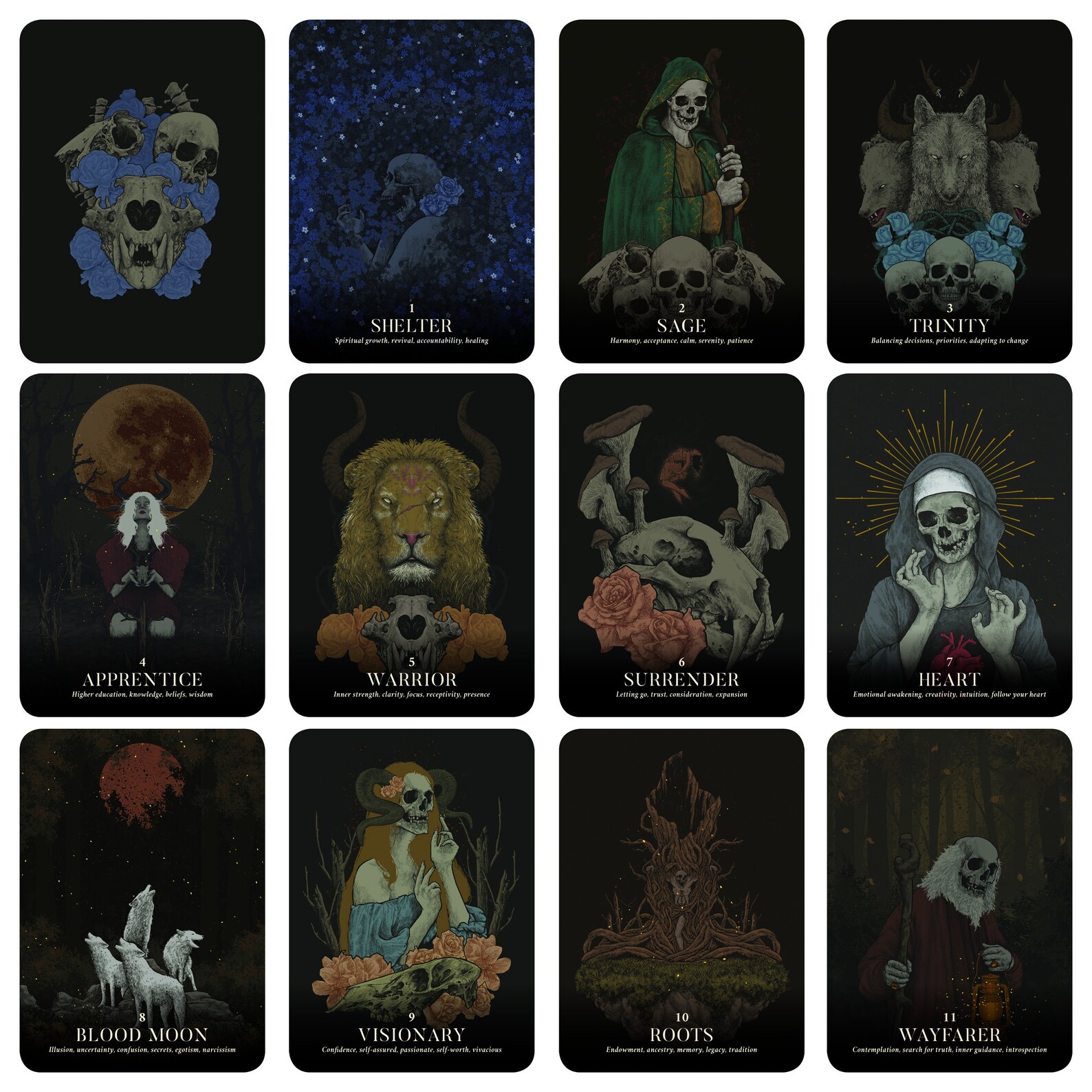 Earth and Bone Oracle: A 42-card Deck - Etsy