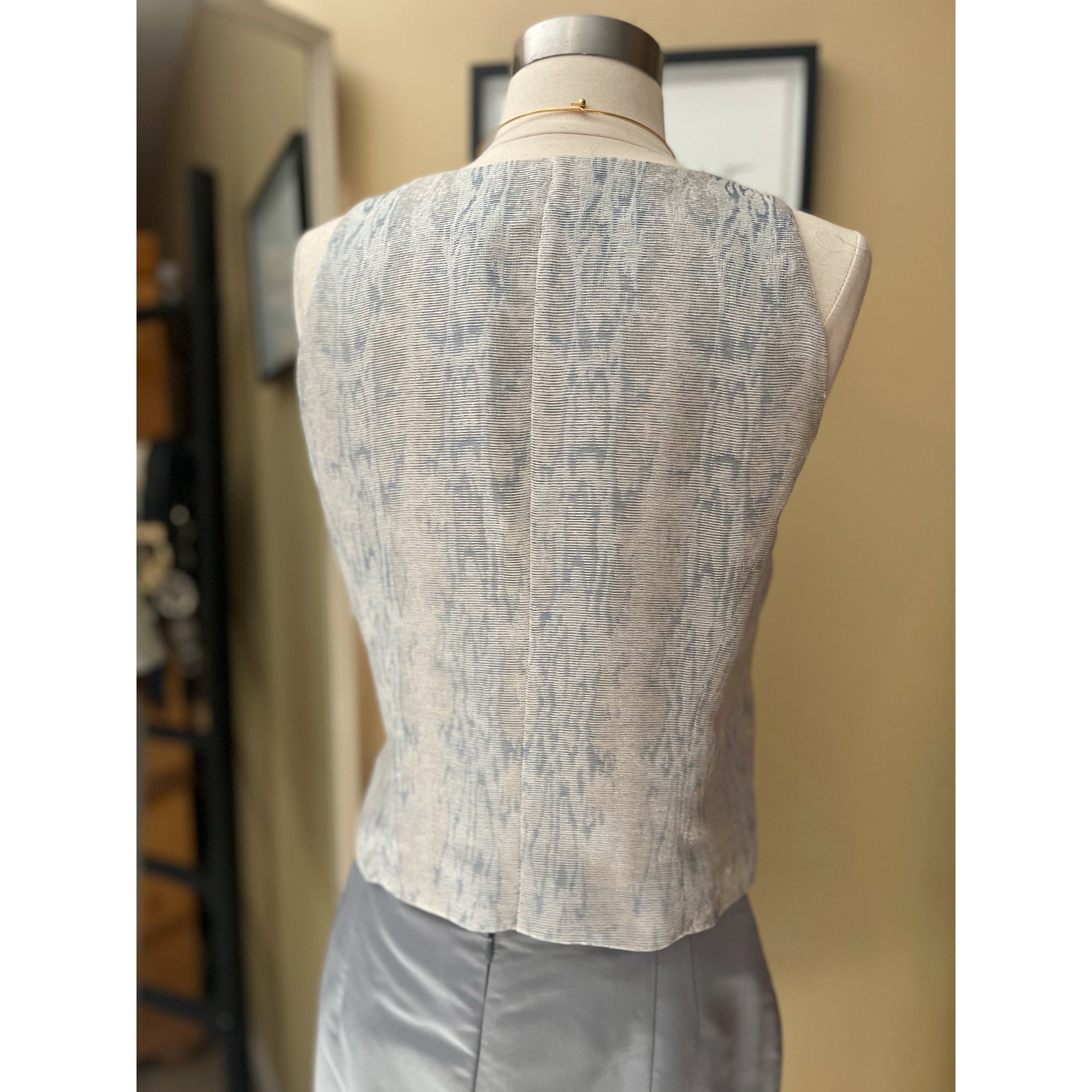 VINTAGE GIORGIO ARMANI Le Collezioni Leopard Print Suit 3 Piece Set Sz ...