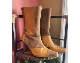 Patchwork Boots - Etsy