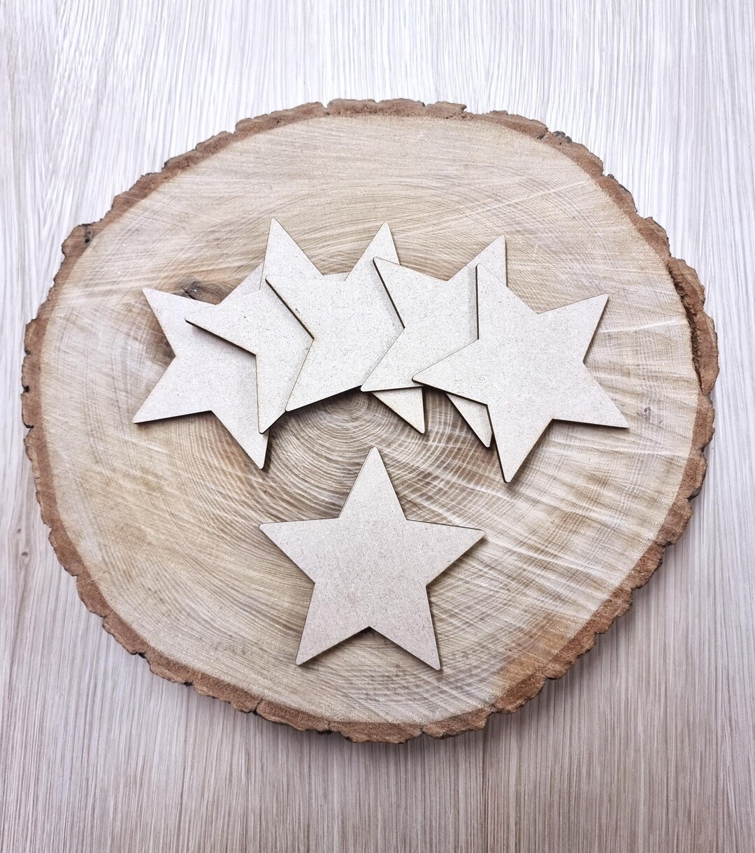 Wooden Stars For Craftingnull