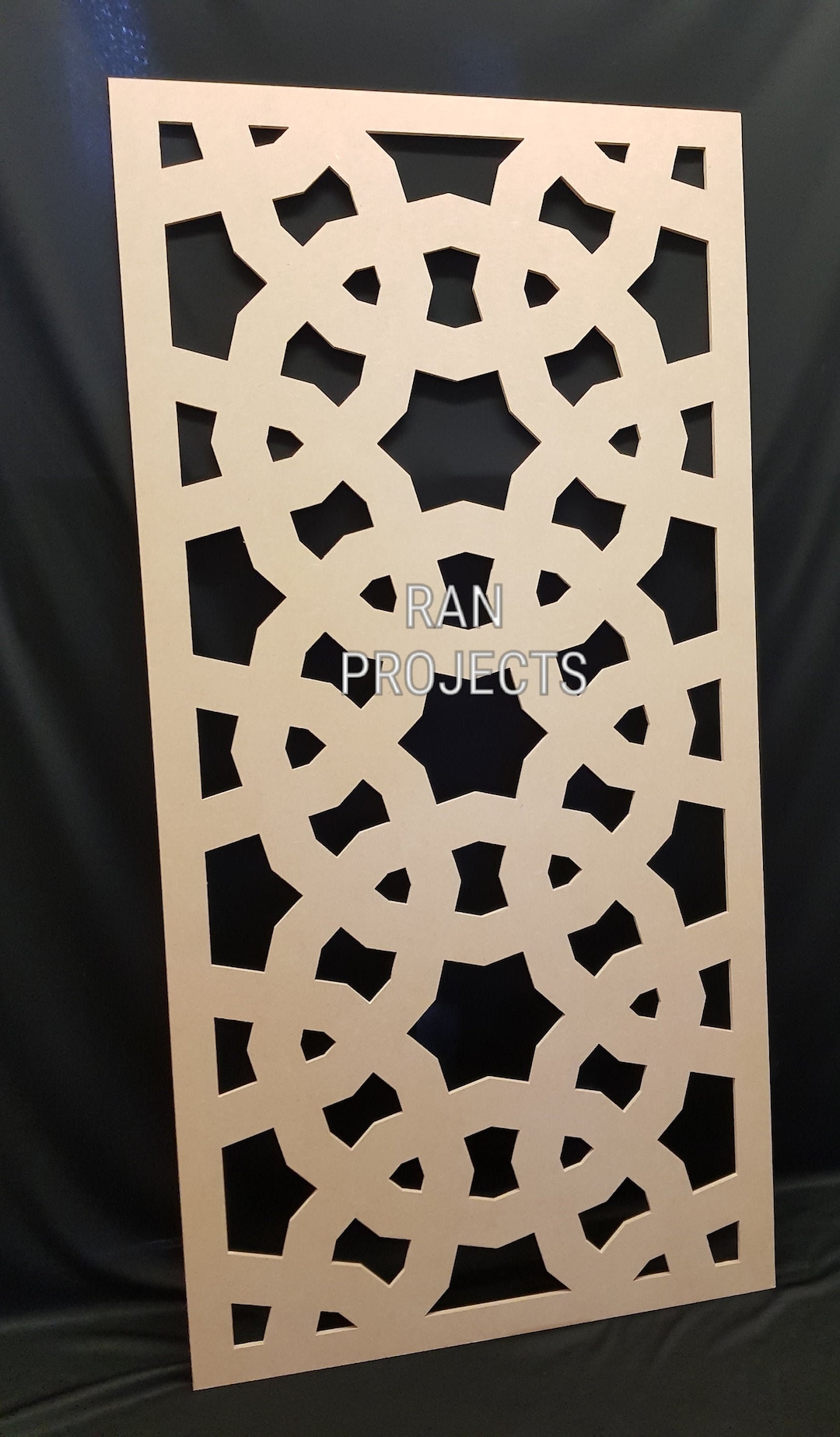 Fretwork Panel, Laser Cut Wood Panel, Decorative Wooden Panels, Wall ...