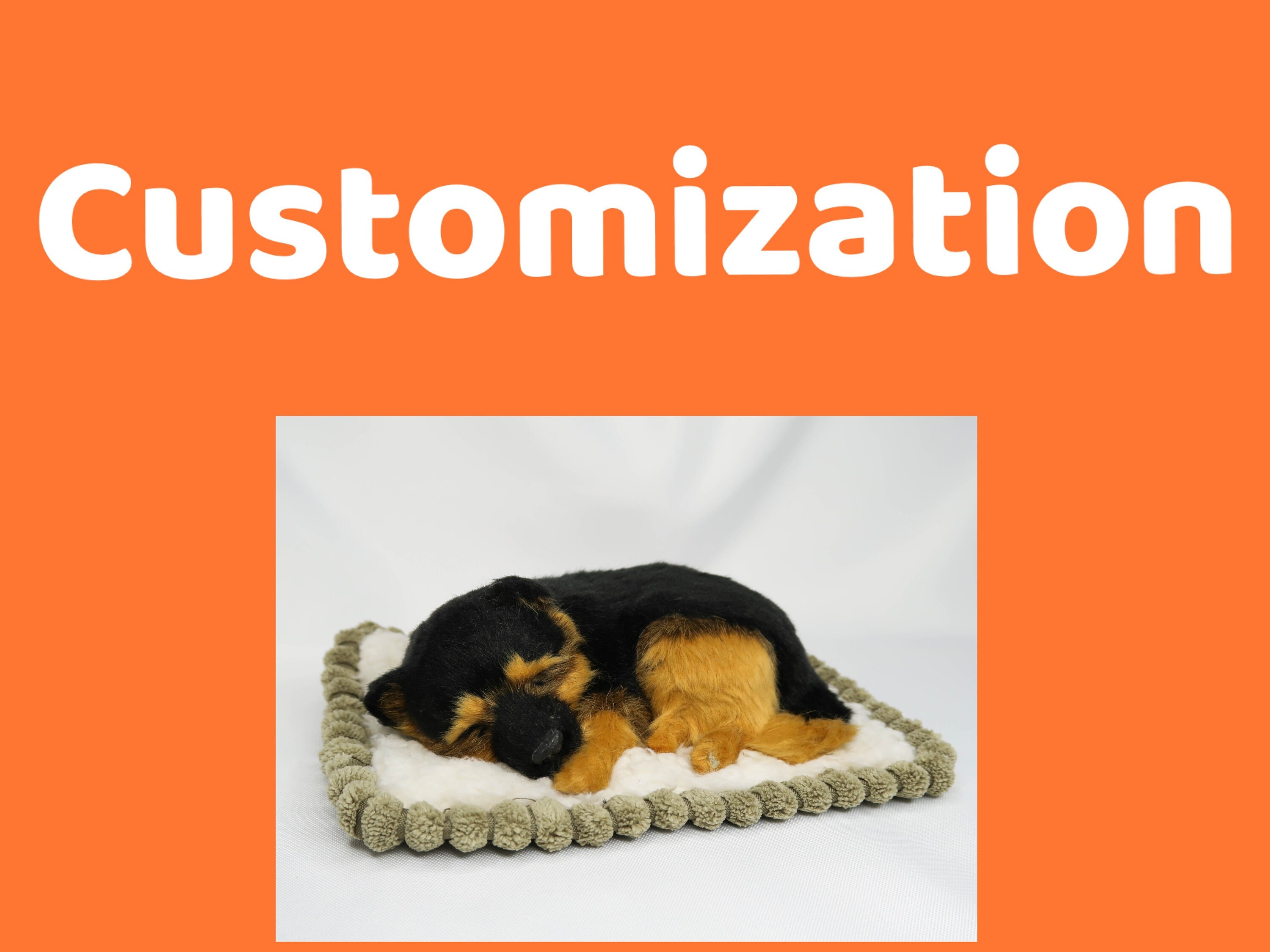 Customize Lifelike Dog Puppy Figures / Personalize Realistic Dog ...