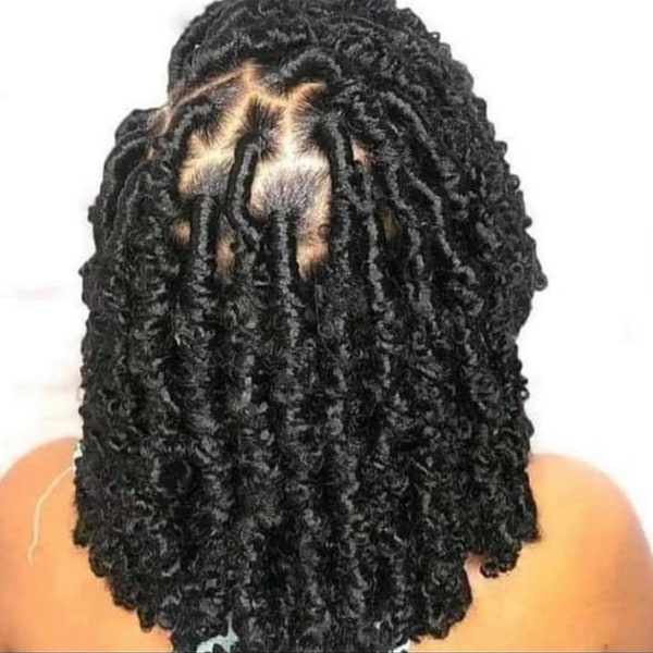 Butterfly Locs - Etsy