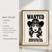 Spray Tan Business Digital Wall Art | “bronzed Bandit” Wanted Poster ...