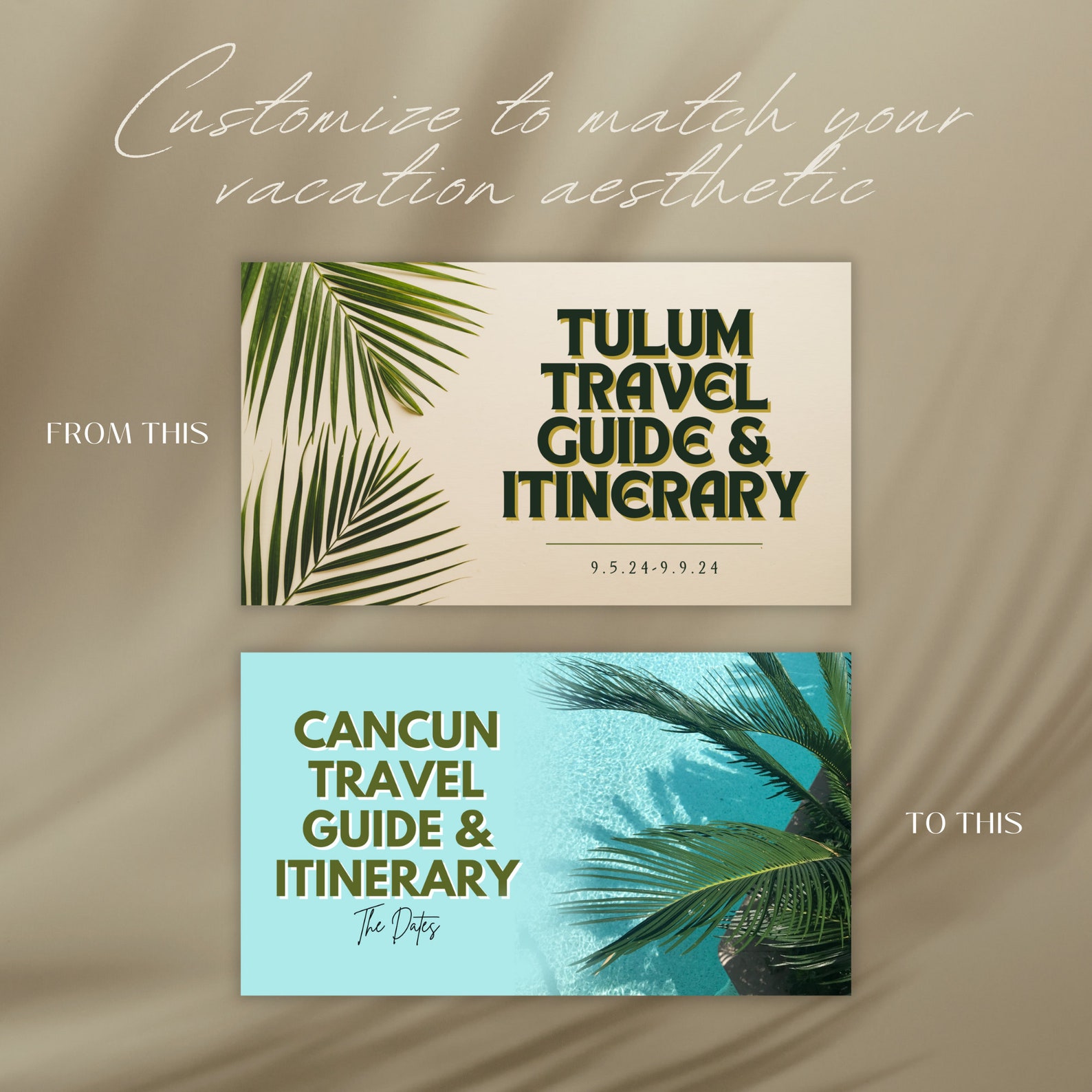 Tulum Group Trip Travel Guide & Itinerary Deck Girls Trip Planner ...