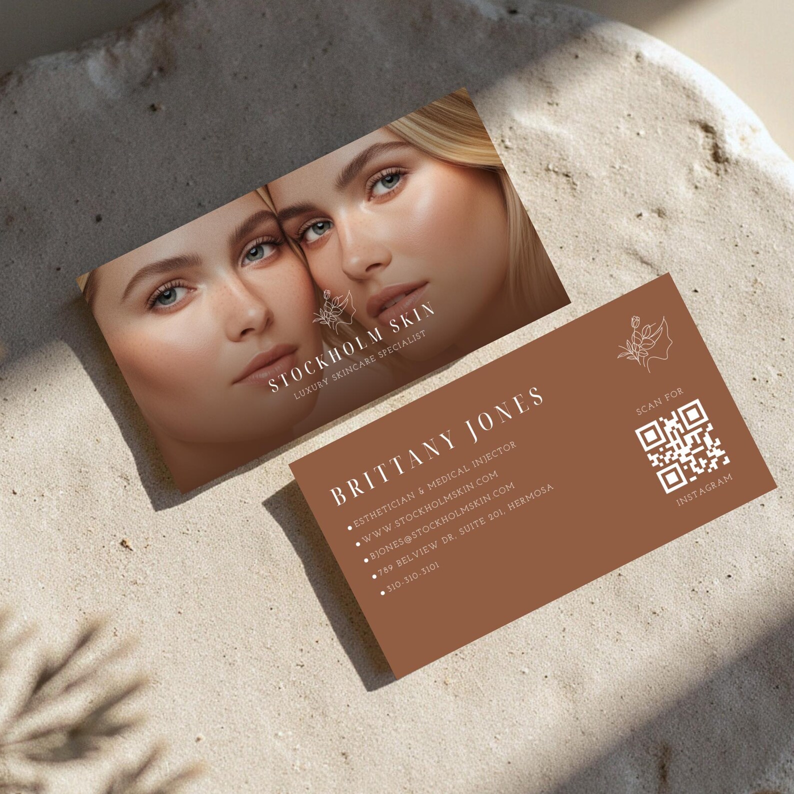 Skincare Specialist Business Card | Aesthetic Nurse Practitioner ...