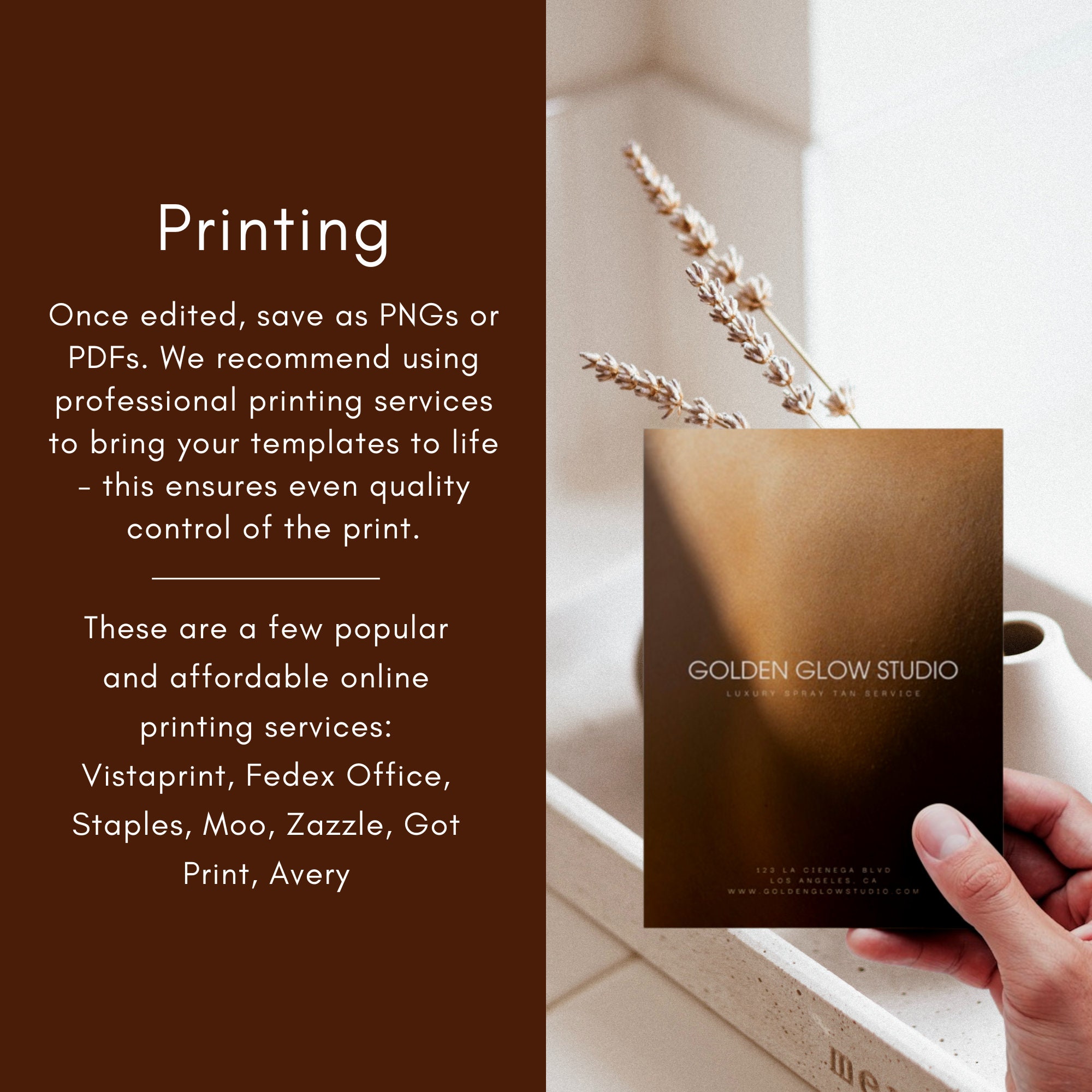 Spray Tanning Flyer | Beauty Business Flyer Design | Editable Template ...