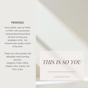Thank You Order Card | Package Insert | Small Business Order Cards ...