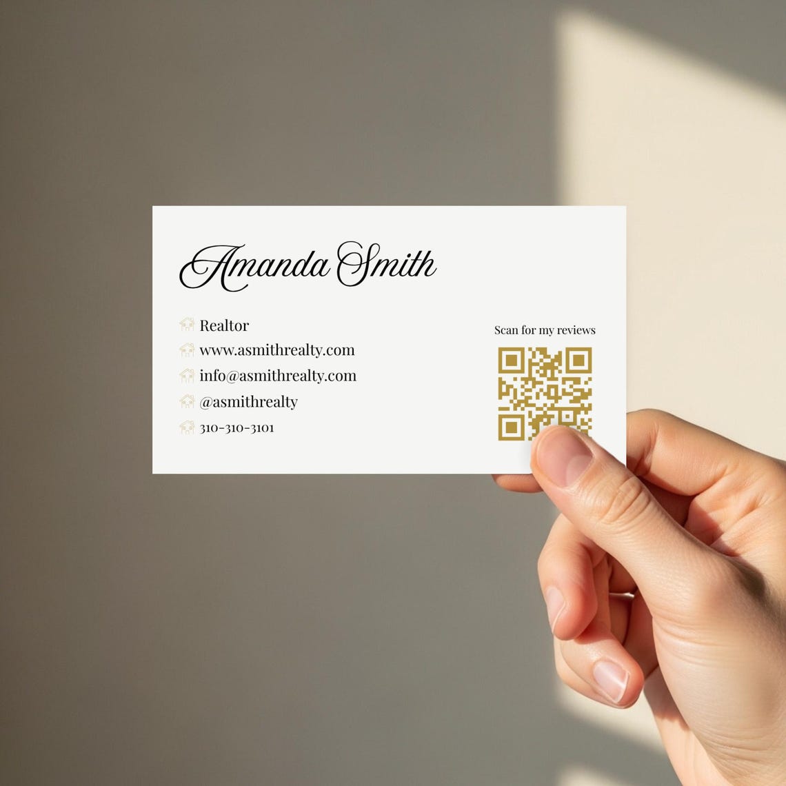 Realtor Business Card Design | Real Estate Agent | Realty Executive ...
