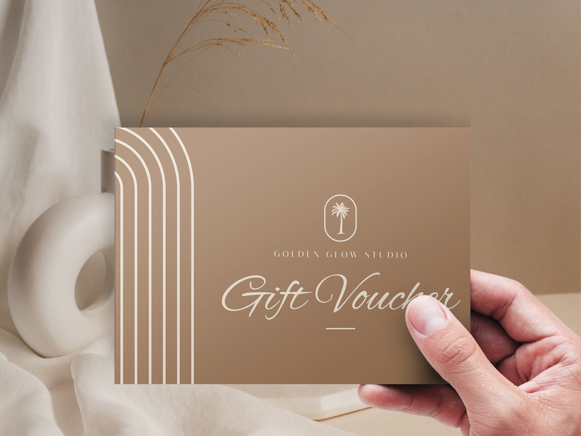 Spray Tan Business Gift Voucher Design 6x4 Editable - Etsy