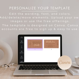 Spray Tan Artist Business Card Design | Editable Business Card Template ...