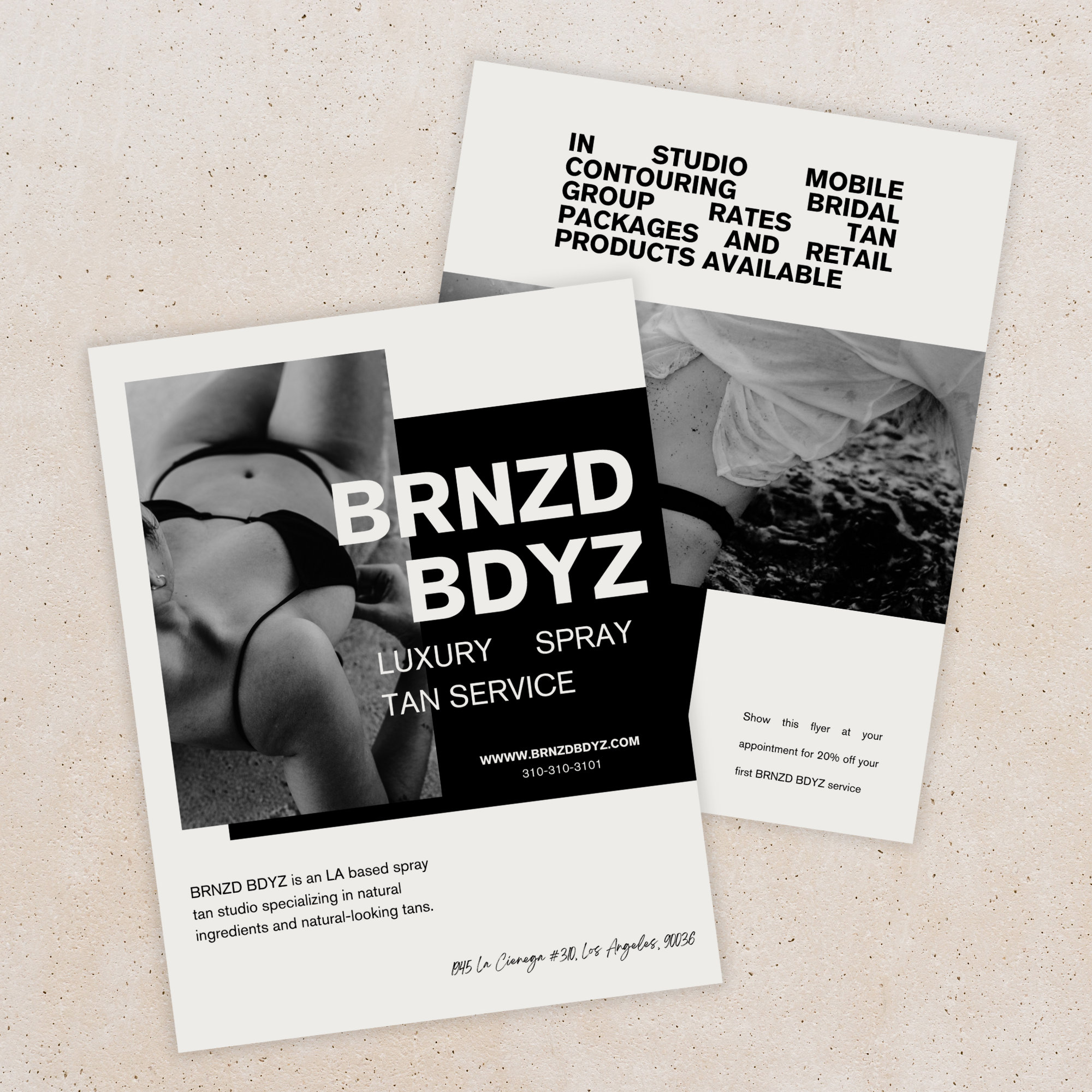 Minimalist Spray Tan Business Flyer | Spray Tan Business Flyer | Spray ...