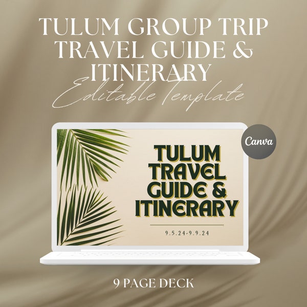 Group Travel Guide and Itinerary Planner Girls Trip Planner Template ...