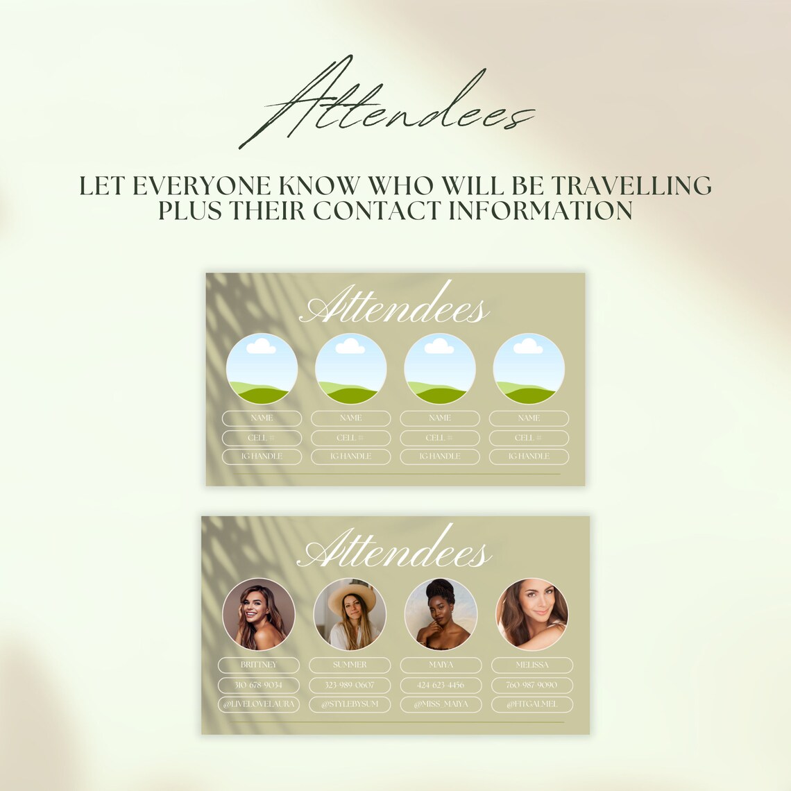 Group Travel Guide and Itinerary Planner Girls Trip Planner Template ...