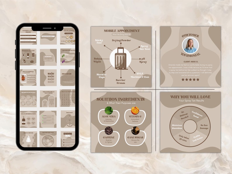 75 Spray Tan Artist Instagram Posts, Abstract Aesthetic Social Media ...