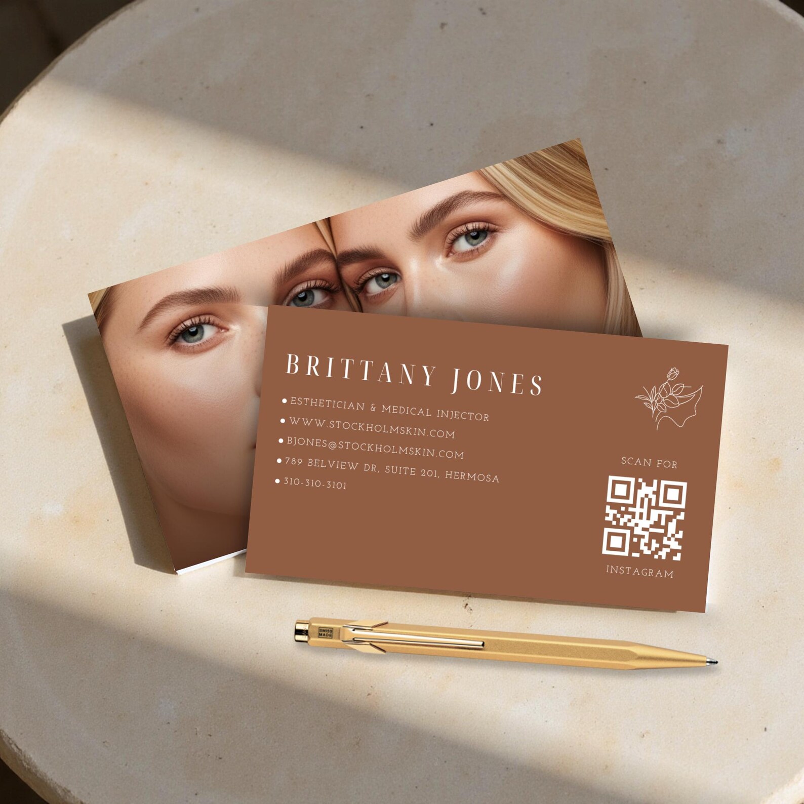 Skincare Specialist Business Card | Aesthetic Nurse Practitioner ...
