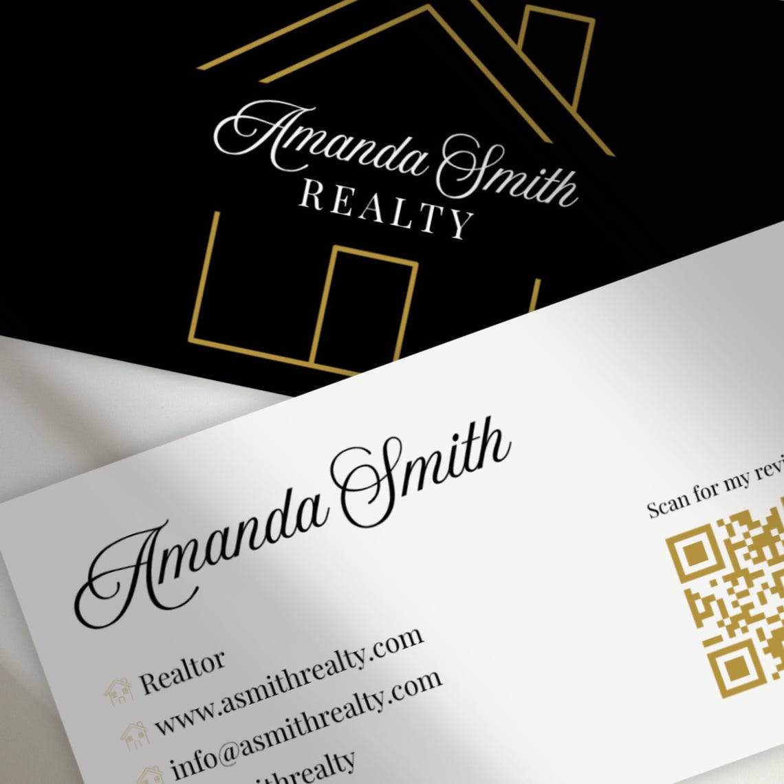 Realtor Business Card Design | Real Estate Agent | Realty Executive ...