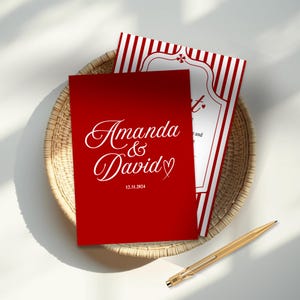 Engagement Party Invitation Design | Peppermint Themed Party Invitation ...