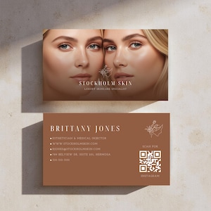 Skincare Specialist Business Card | Aesthetic Nurse Practitioner ...