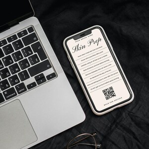 Digital Spray Tan Care Cards | Spray Tan Skin Prep & Aftercare ...