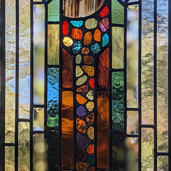 Stained Glass Panel Vertical - Etsy