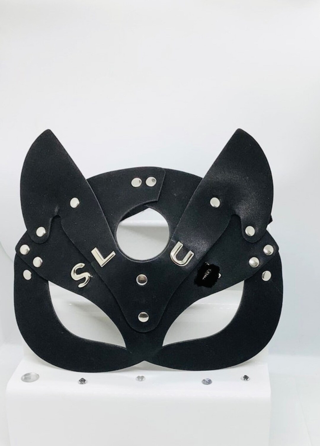 BDSM Custom Face Mask Cat Mask Cosplay Bondage Mask Submissive Mask ...