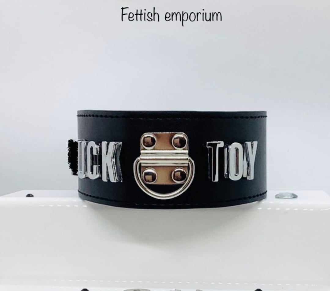 Bdsm Custom Lockable Collar Bondage Neck Restraint Padlock Domination ...