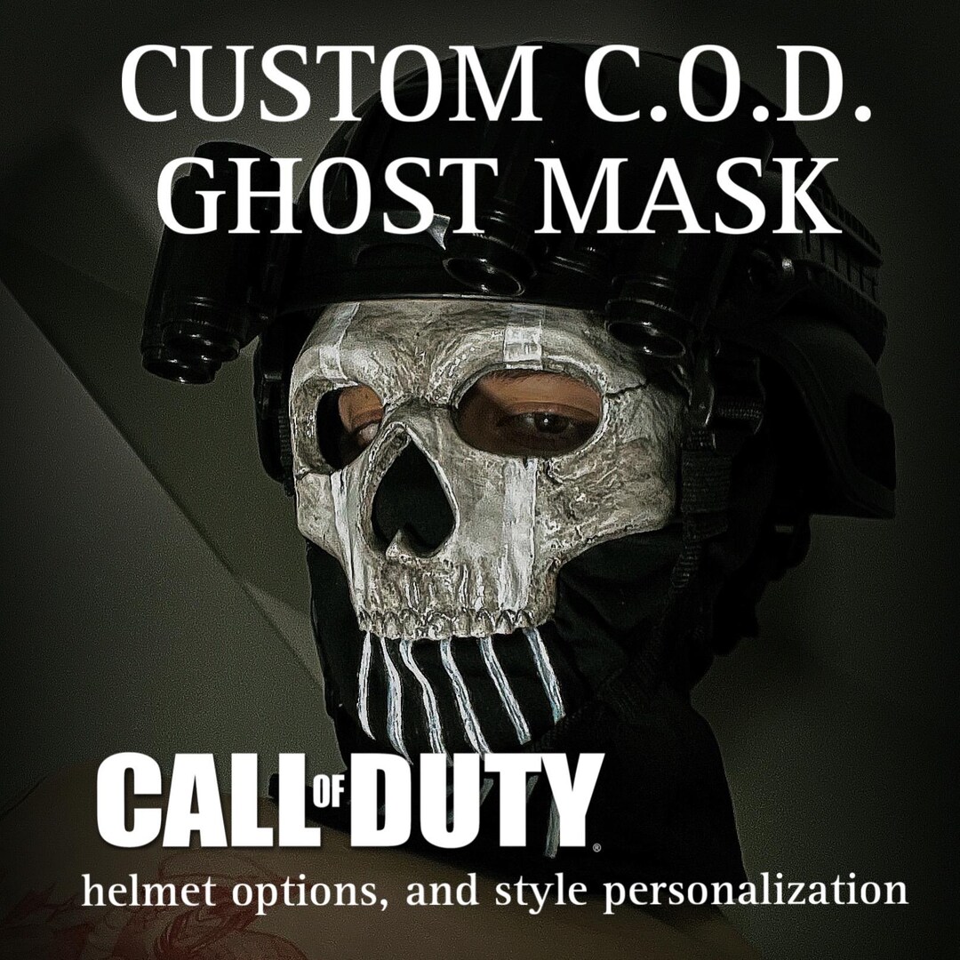 Ghost Mask C.O.D. - Etsy UK