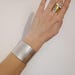 WIDE CUFF, 4 Cm Wide Solid Sterling Silver Cuff - Etsy