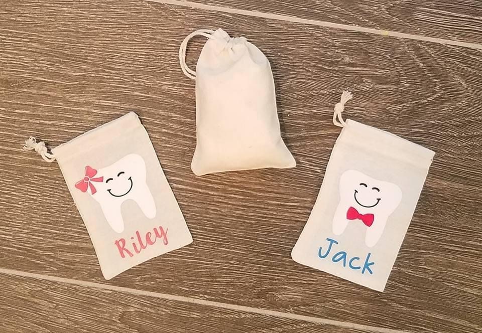 Tooth Fairy Bag, Tooth Fairy Bag With Holder, Tooth Holder ...