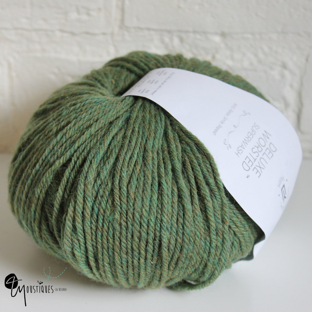 UNIVERSAL Deluxe Knitting Thread Worsted Superwash 1795 100g Medium 4 ...