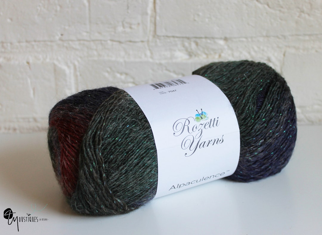 ROZETTI YARNS Knitting Thread Alpaculence 1803 100g Very Thin 1 490m ...