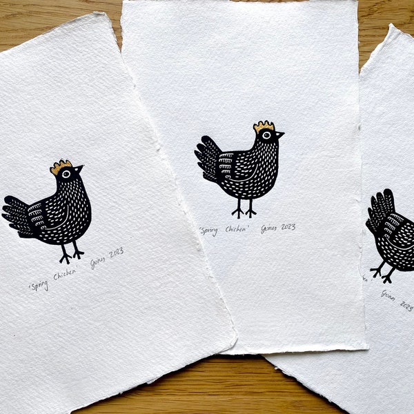 Chicken Print - Etsy