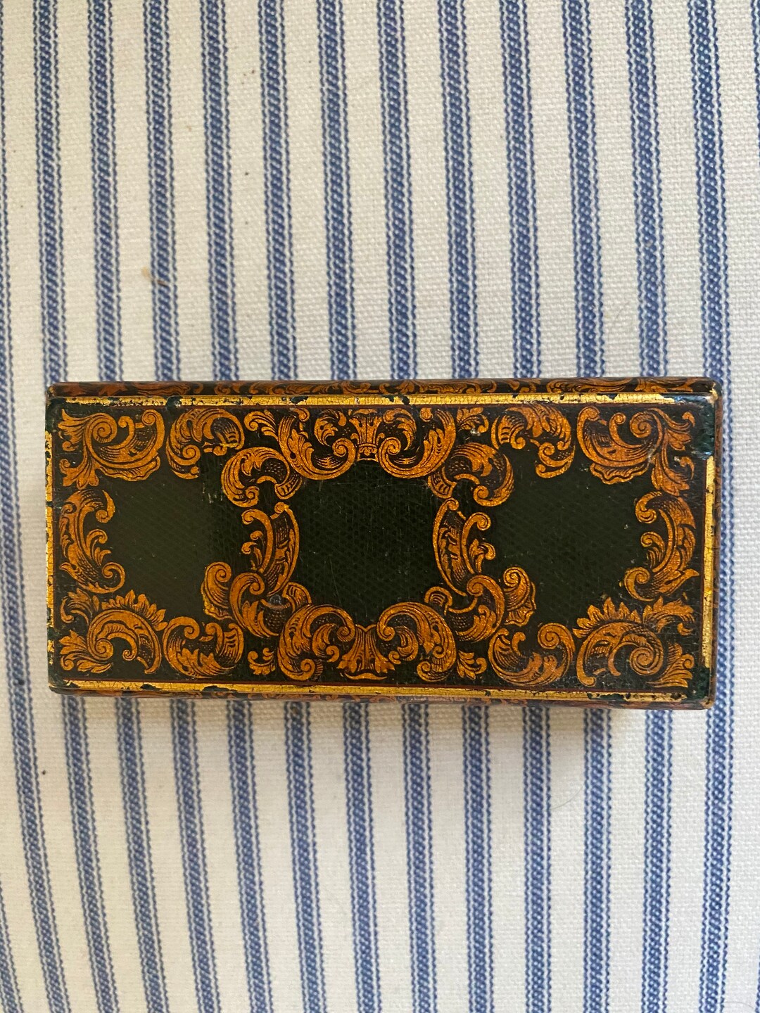 Antique English Pen and Ink Box - Etsy