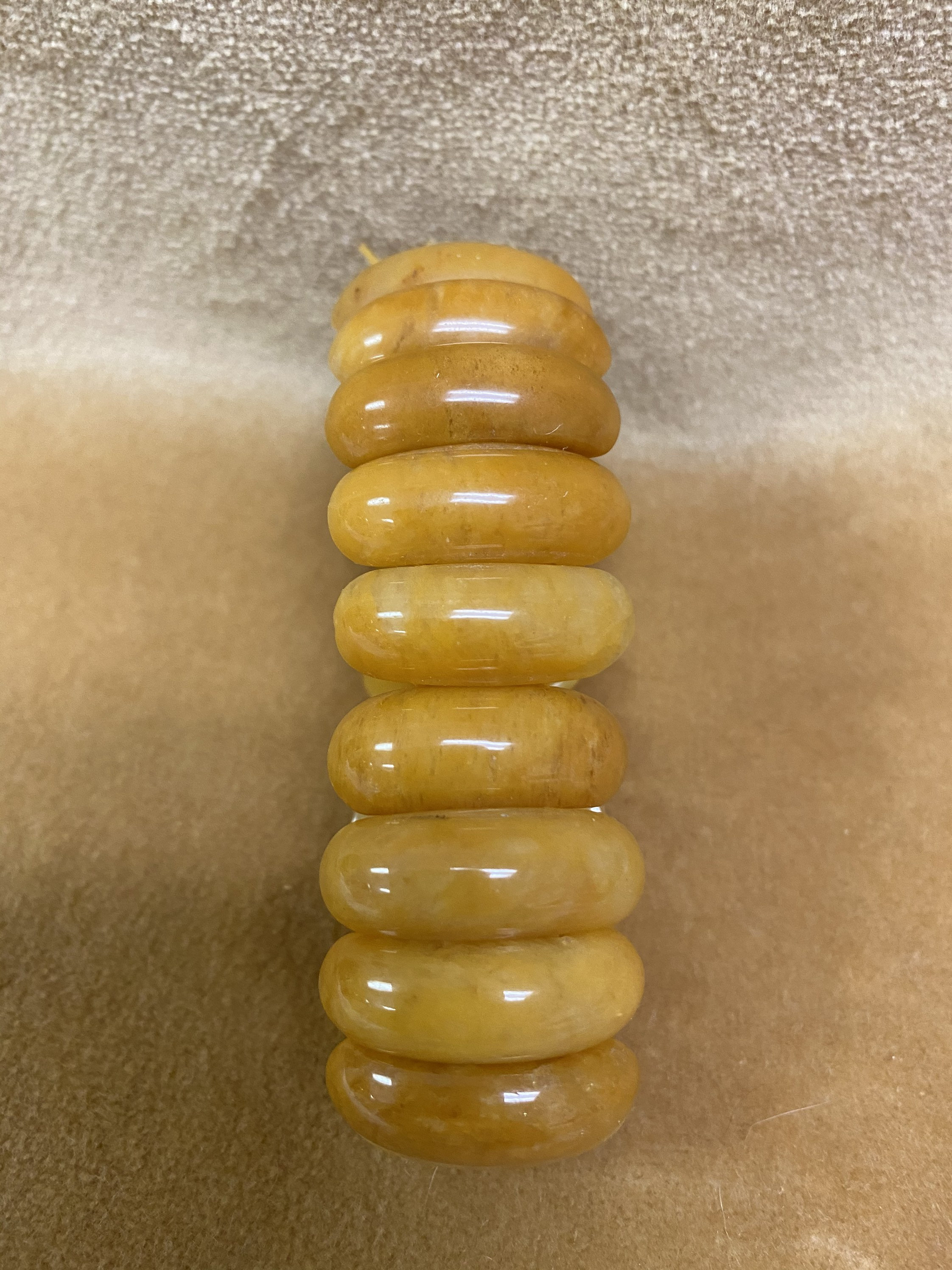 Yellow Jade Bracelet | Etsy