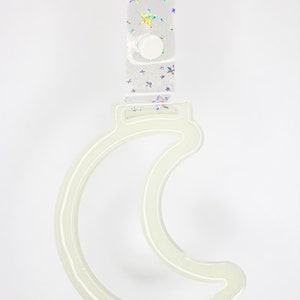 Glowing White Moon Tsurikawa - Etsy