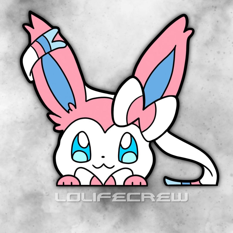 Eevee Evolution Peekers - Etsy