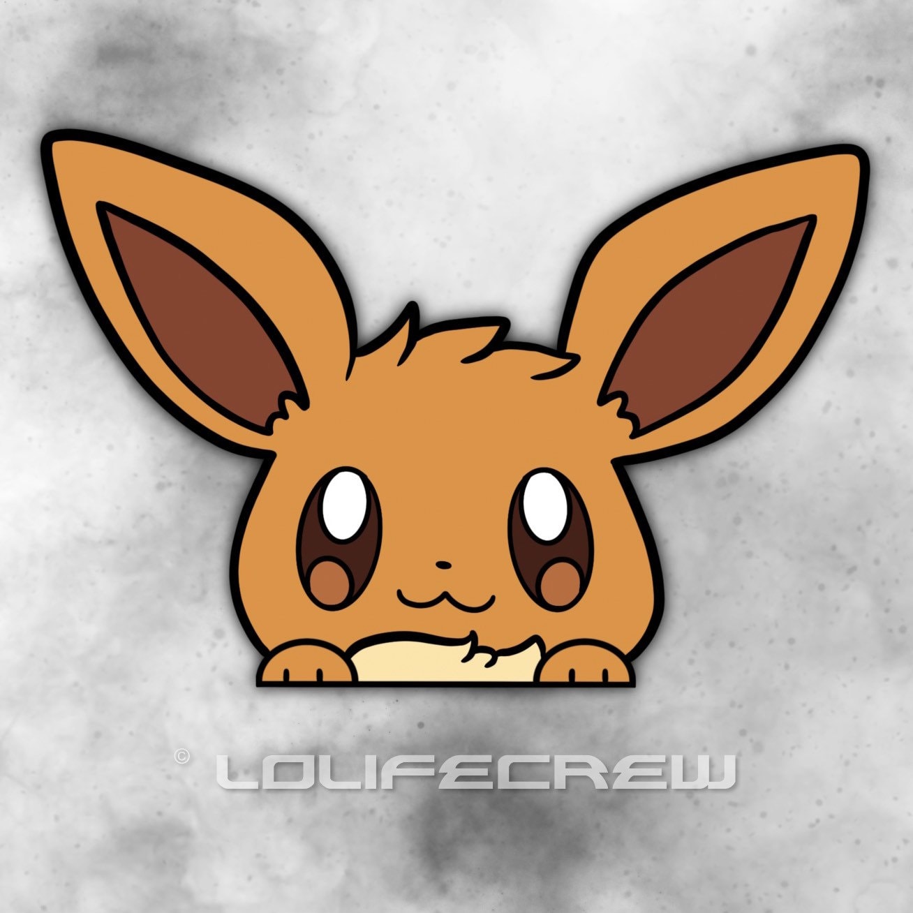 Eevee Evolution Peekers - Etsy