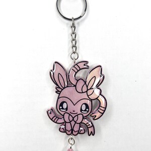 Pearl Eevee-evolution Keychains! - Etsy