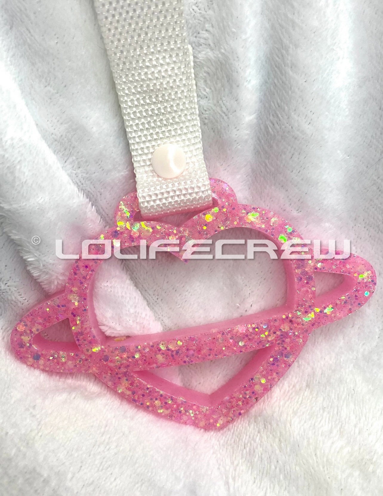 Light Pink Opal Heart Planet Tsurikawa - Etsy