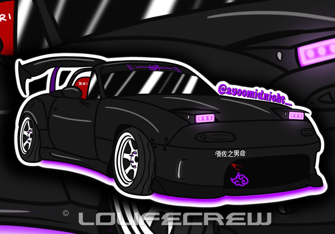 Custom Drawn Car Stickers - Email Photo - Etsy