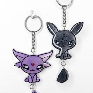 Pearl Eevee-evolution Keychains! - Etsy
