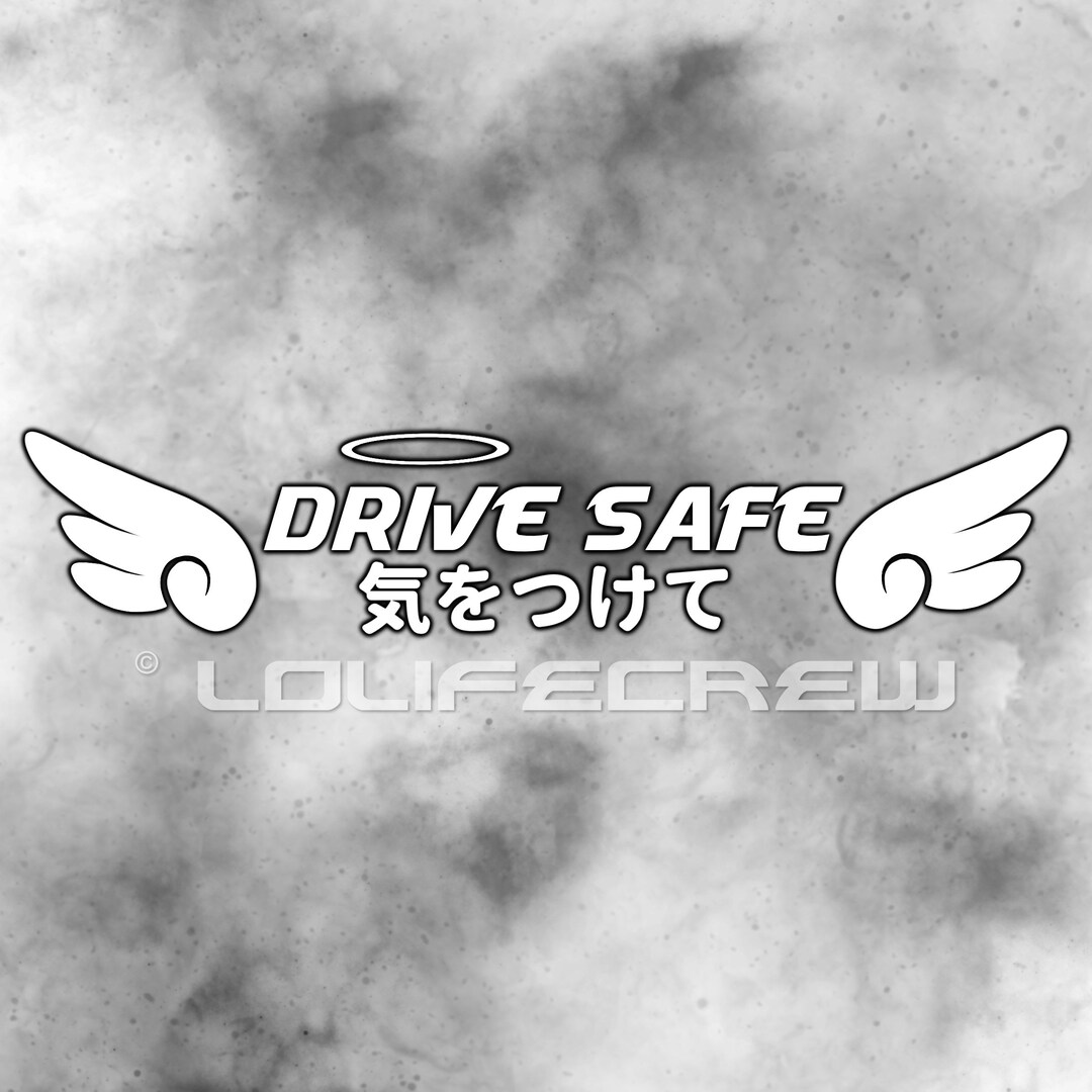 Drive Safe Angel Car Decal - Etsy