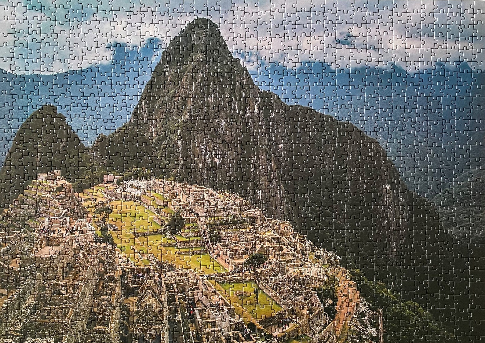 7 Wonders of the World. 1000 Piece Jigsaw Puzzle of Machu Picchu ...