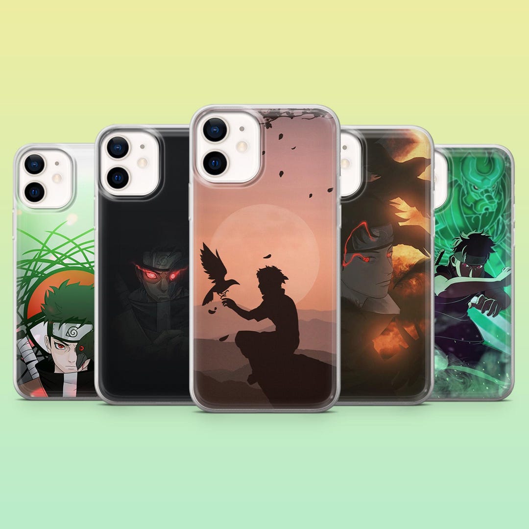 Shisui Uchiha Phone Case Sharingan Naruto Anime Cover for iPhone 16, 15 ...
