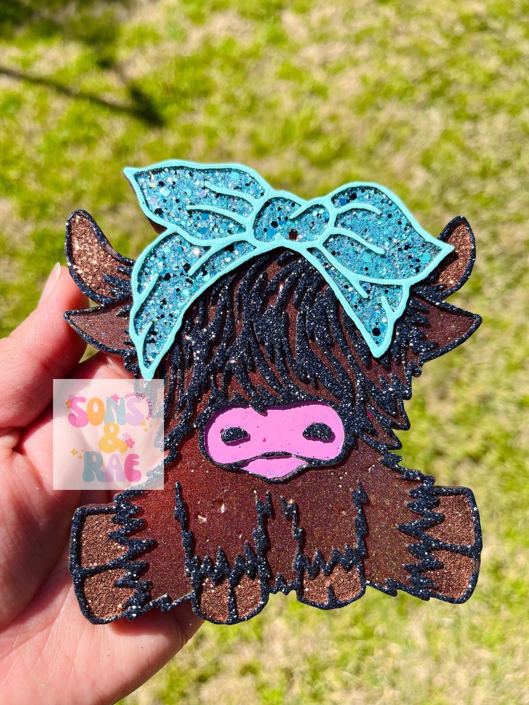 Highland Cow Freshie | Western Freshie | Freshie | Cow Freshie | Calf ...